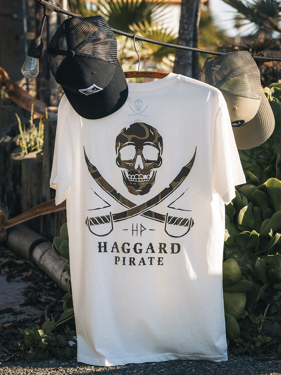 Haggard Pirate | Hats, Tees, Rods, Accessories